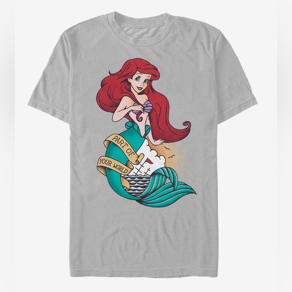 Disney | Shirts | Disney The Little Mermaid Sailor Ariel Tshirt | Poshmark